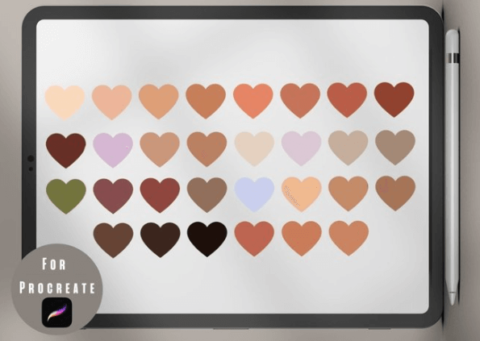 31 Free Procreate Color Palettes (How to Use Them)