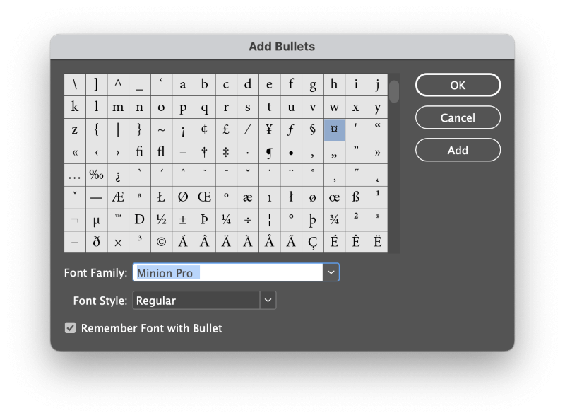 2 Quick Ways To Add Bullet Points In Adobe InDesign