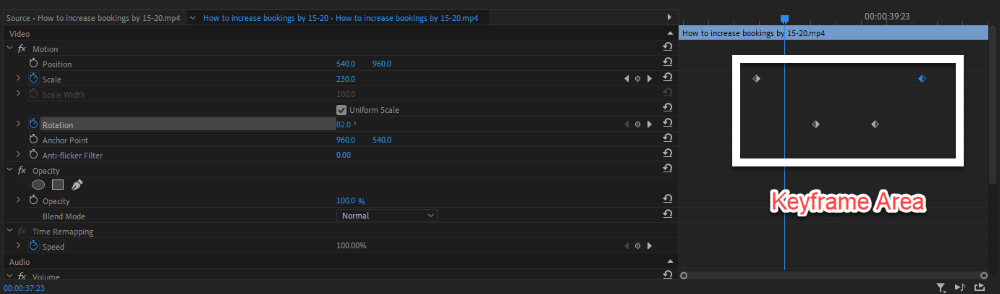 How to Add Keyframes in Adobe Premiere Pro How to Add Keyframes in Adobe Premiere Pro