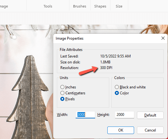 How To Change DPI In Microsoft Paint 3 Quick Steps 