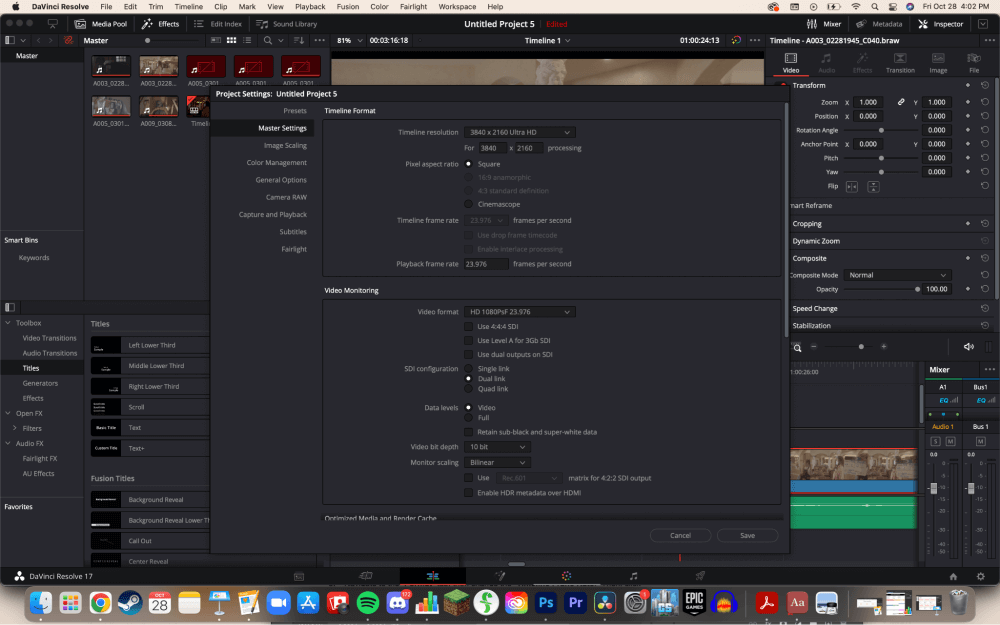 How to Change the Frame Rate in DaVinci Resolve How to Change the Frame Rate in DaVinci Resolve