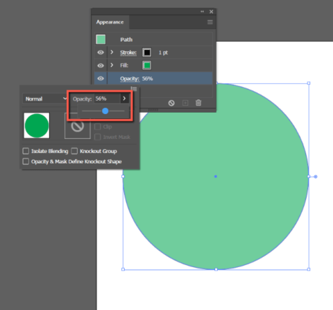How to Change Opacity in Adobe Illustrator (3 Steps)
