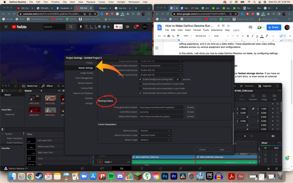 4 Easy Ways To Make DaVinci Resolve Run Faster