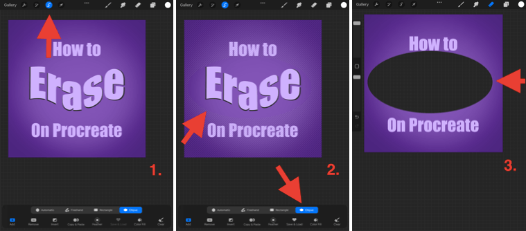 How To Erase On Procreate Step by Step Guide 