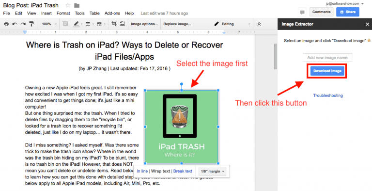 5 Quick Ways to Extract or Save Images from Google Docs