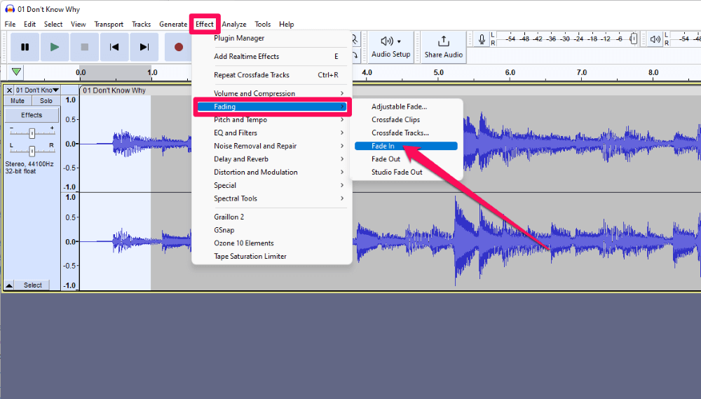 How to Fade In and Fade Out in Audacity (Tutorial) How to Fade In and Fade Out in Audacity (Tutorial)