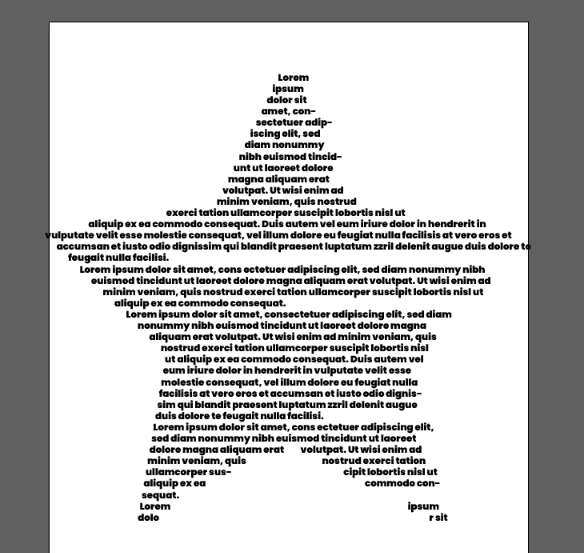2 Ways To Fill A Shape With Text In Adobe Illustrator