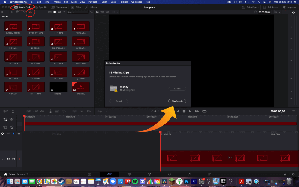 How To Fix Media Offline Issue In DaVinci Resolve