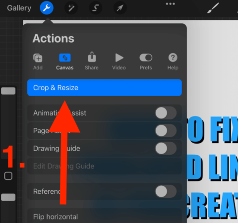 How to Fix Pixelated Lines in Procreate (3 Steps)