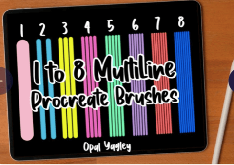 25 Best Free Procreate Lineart Brushes (Free Download)