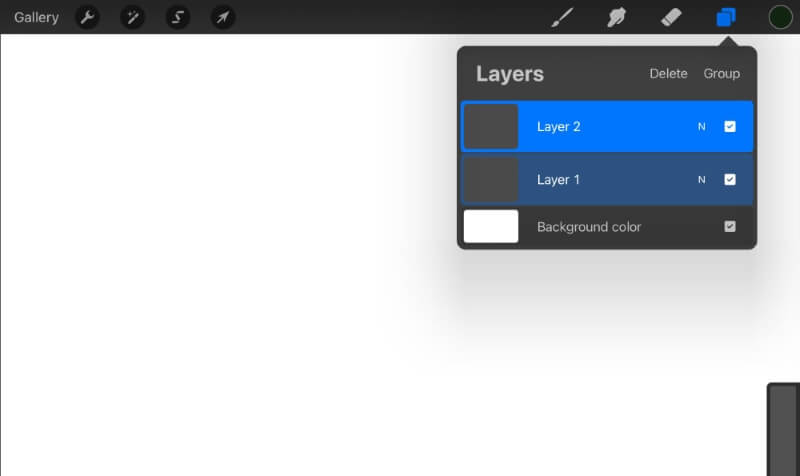 How To Group And Ungroup Layers In Procreate