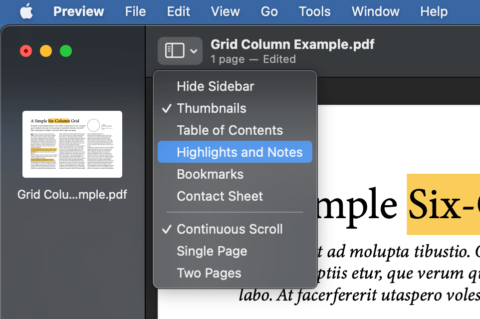 How to Highlight Text in a PDF in Preview (Mac)