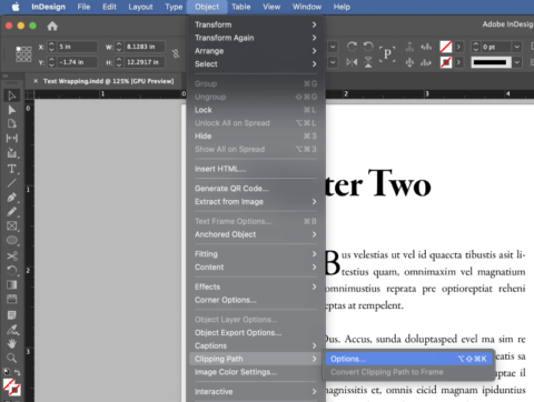 How to Make a Clipping Mask in Adobe InDesign