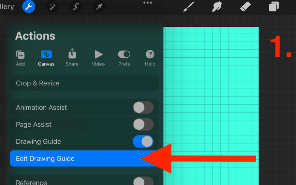 How To Make A Grid In Procreate 3 Steps Pro Tip 