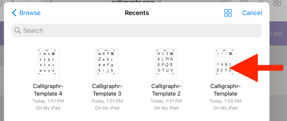 How to Make Your Own Font in Calligraphr & Procreate