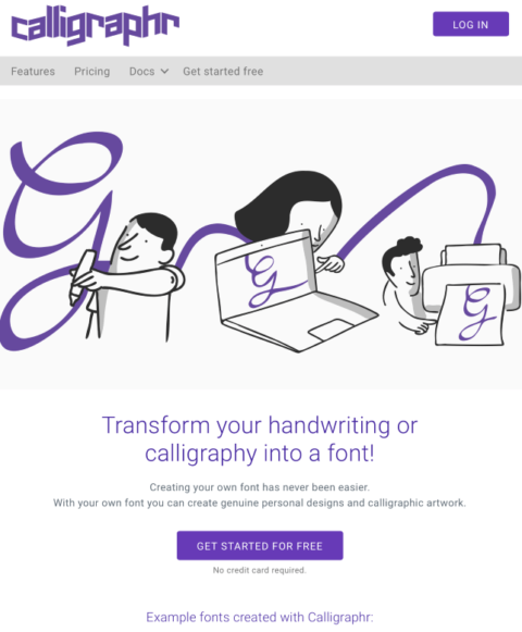 How to Make Your Own Font in Calligraphr & Procreate