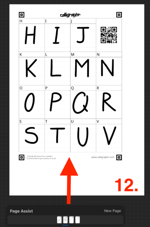 How to Make Your Own Font in Calligraphr & Procreate
