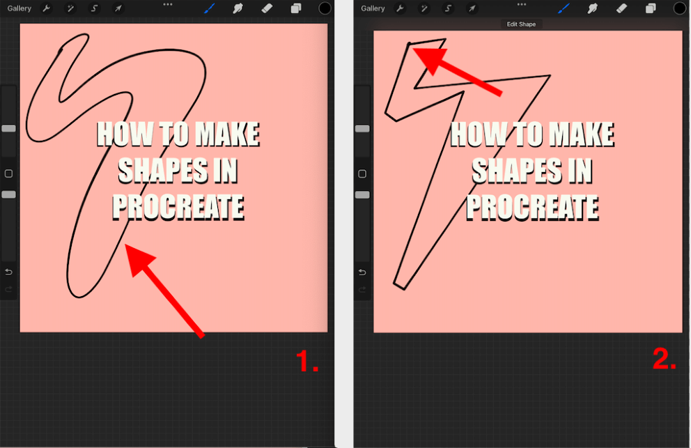 How To Make Shapes In Procreate Step by Step Guide 
