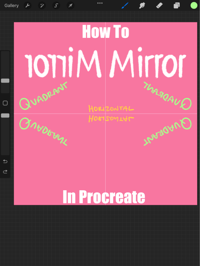 How to Mirror on Procreate in 4 Steps (Detailed Guide) How to Mirror on Procreate in 4 Steps (Detailed Guide)