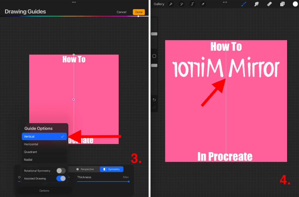 How to Mirror on Procreate in 4 Steps (Detailed Guide) How to Mirror on Procreate in 4 Steps (Detailed Guide)