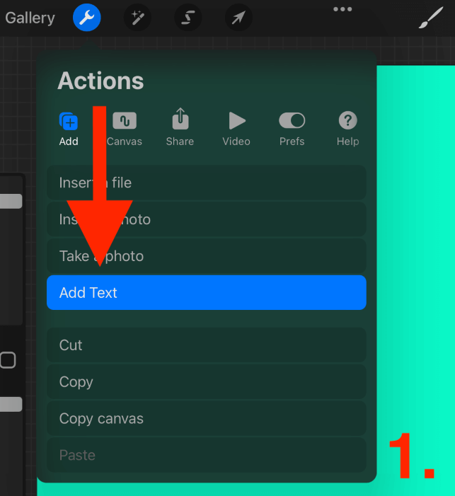 How To Outline Text Or Lettering In Procreate