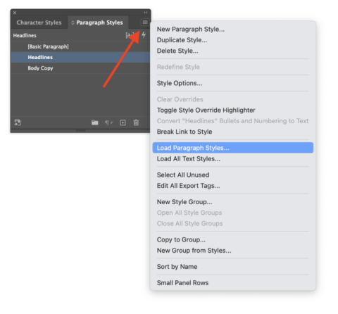 How to Use Paragraph Styles in Adobe InDesign