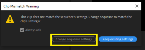 How to Set or Change Frame Size in Adobe Premiere Pro