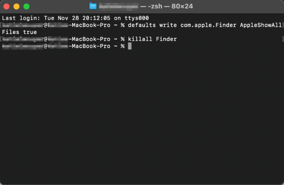 How to Show Hidden Files/Folders on Mac via Terminal How to Show Hidden Files/Folders on Mac via Terminal