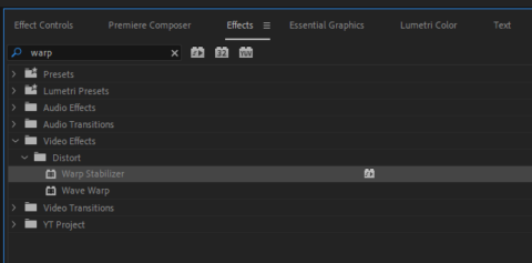 How to Stabilize Video in Adobe Premiere Pro