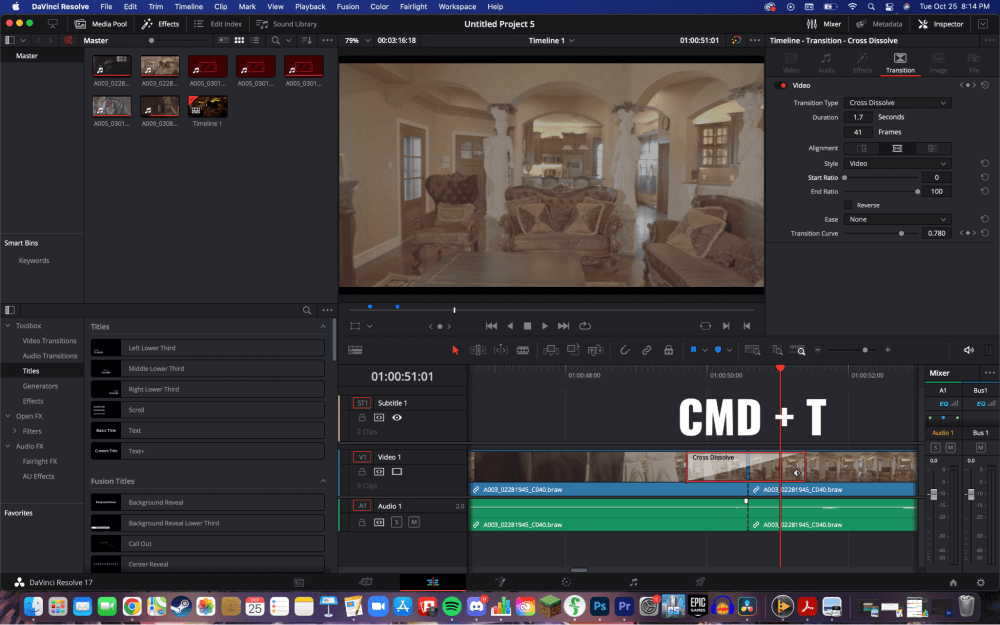 2 Ways To Add Transitions In DaVinci Resolve Pro Tips 