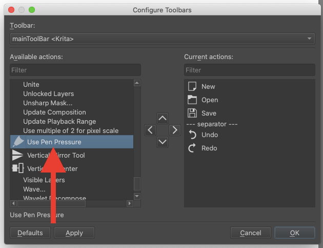 How to Turn On Pen Pressure Sensitivity in Krita How to Turn On Pen Pressure Sensitivity in Krita
