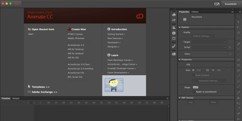 How To Use Adobe Animate 2020 Wcpowen