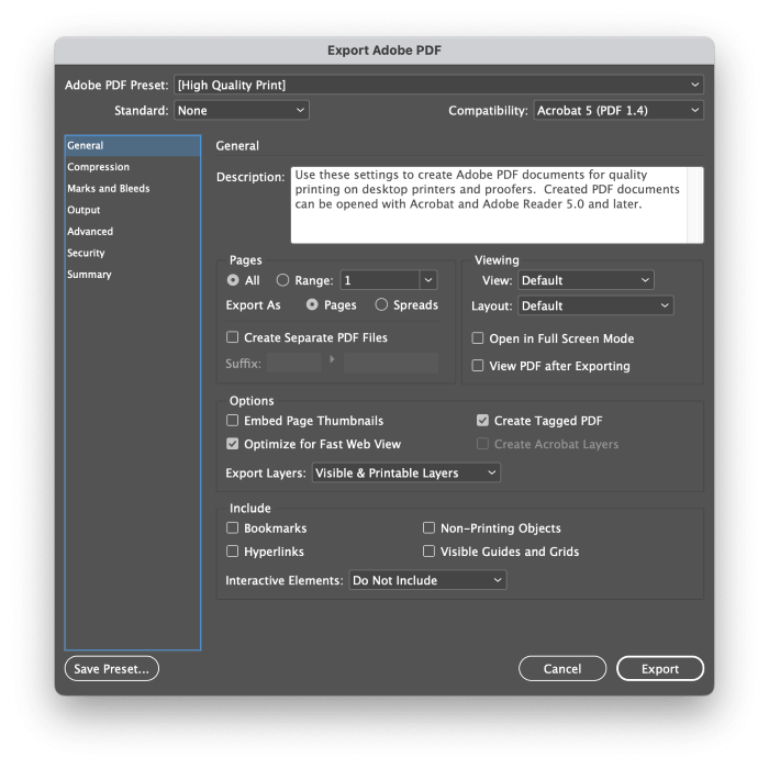 How To Save An InDesign File As A PDF Tips Guides 